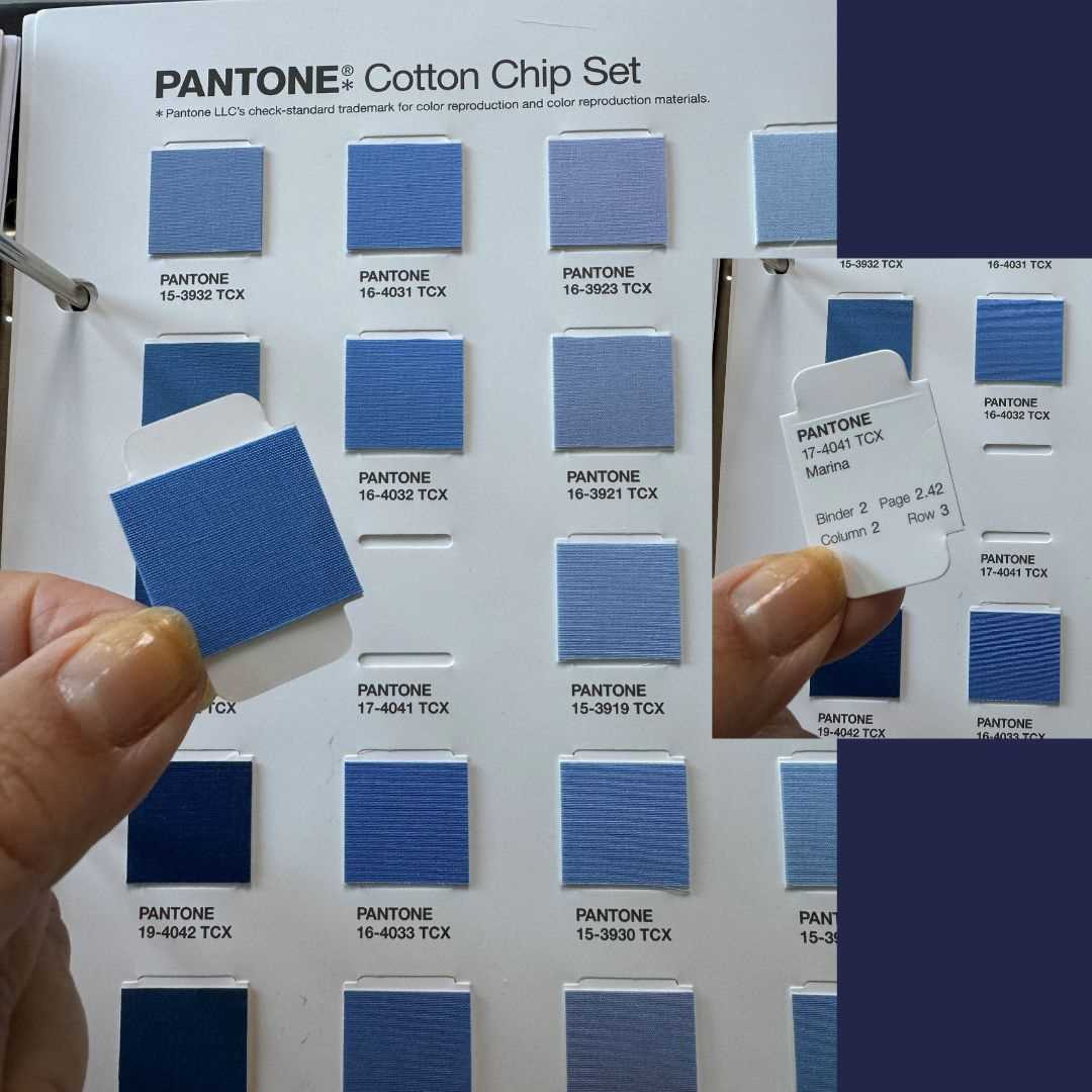 Appletizer - NEW! Pantone® for fashion and home Cotton Chip Set TCX ...