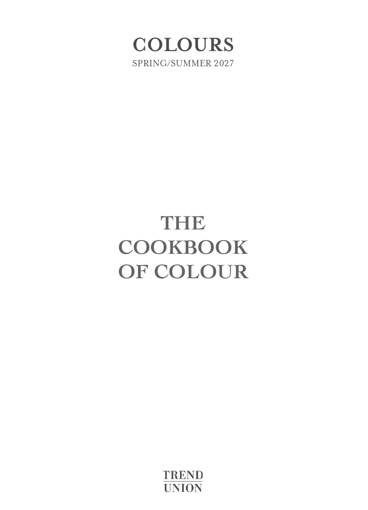 Appletizer - Trend Union Colours SS 2027 | THE COOKBOOK OF COLOUR by ...